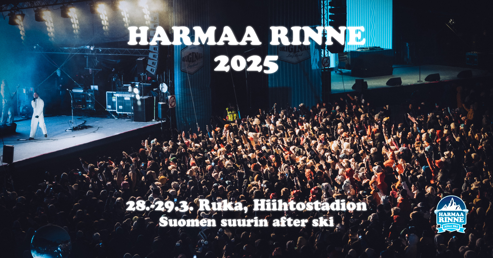 Rukan Hiihtostadionin lisäksi Harmaa Rinne näkyy niin etkojen kuin jatkojen muodossa Rukan kylän ...